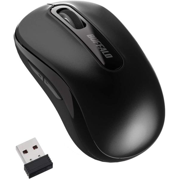 【発売日：2025年01月15日】●色: ブラック●パターン(種類): 単品●ブランド バッファロー●色 ブラック●接続方式 USB●特徴 軽量, ワイヤレス, LEDライト●ムーブメント検出技術 光学●ブラウザの操作に便利な「戻る」「進む...