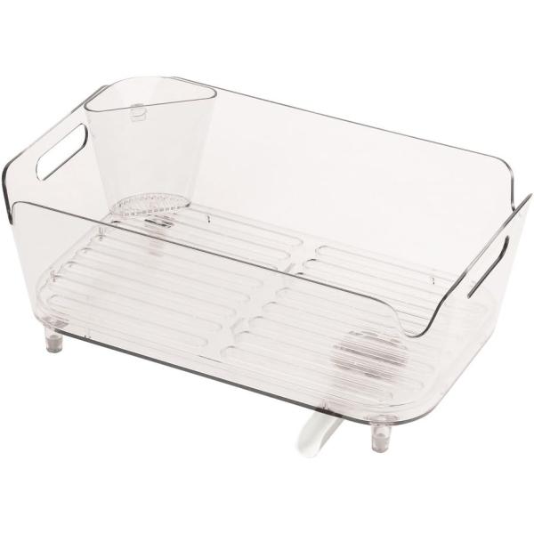 【発売日：2022年12月25日】●色:クリア●材質:バスケット・目皿・ポケット:アクリル樹脂、ノズル:ポリプロピレン、排水栓:シリコーンゴム、すべり止め:エラストマー●商品の寸法:24奥行き x 38幅 x 15高さ cm●ブランド:パー...