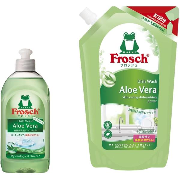【発売日：2022年12月25日】●フレーバー名:アロエヴェラ●サイズ:詰替800ml●ブランド:フロッシュ●商品の形状:液体●ユニット数:1100.0 ミリリットル●液体内容物を含む:はい●メーカー:旭化成ホームプロダクツ●梱包サイズ: ...