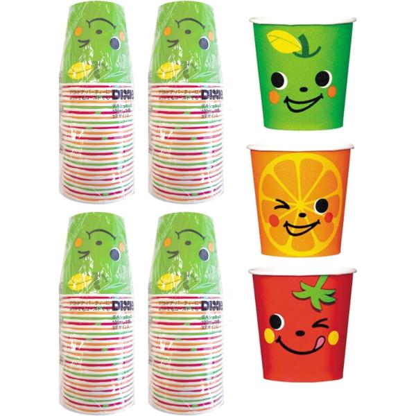 【発売日：2022年12月25日】●ブランド:日本デキシー Dixie Japan●色:3色アソート●特徴:電子レンジ不可●スタイル:24個入x4●テーマ:カートゥーン●サイズ:100ml●メーカー:日本デキシー(Dixie Japan)●...