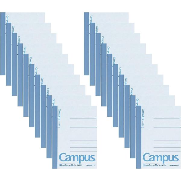 【発売日：2022年12月25日】●ブランド:コクヨ KOKUYO● ●製図:横罫線● ●メーカー:コクヨ KOKUYO●中紙上質紙 森林認証紙●製本様式 無線とじ●罫内容 B罫 中横罫6mm●サイズ A7●枚数 1冊：30枚 入数 20冊...