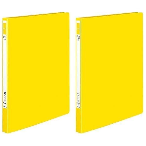 【発売日：2022年12月25日】●色:イエロー●サイズ:A4-S (x 2)●以下の情報は単品あたりの情報です●ワンタッチで開閉できるレバー式とじ具です●環境負担を考え、リサイクル原料とリサイクルしやすい設計で作られたファイルです●寸法 ...