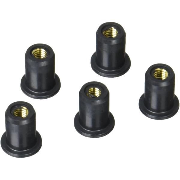 【発売日：2025年01月15日】●サイズ:12.7mm×14.2mm●材質 真鍮●ファスナータイプ ウェルナット●外装仕上げ 真鍮●色 ブラック●金属タイプ 真鍮●仕上げタイプ ペイント●ドライブシステム 非対称●ブランド キタコ(KIT...