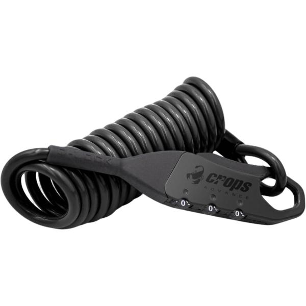 【発売日：2025年01月15日】●色:ブラック●ブランド クロップス(crops)●特徴 ダイヤル式●ロックタイプ コンビネーションロック●商品寸法 (長さx幅x高さ) 40 x 65 x 200 mm●材質 金属●製品型番 :SPD09...