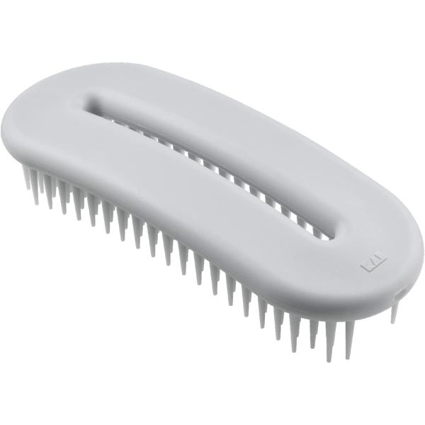 【発売日：2025年01月15日】●色:グレー●ブランド 貝印(Kai Corporation)●色 グレー●形状 楕円形●商品特長 リラックス●ユニット数 1 個●ヘアタイプ すべて●梱包サイズ :14.2 x 5.6 x 3.9 cm;...