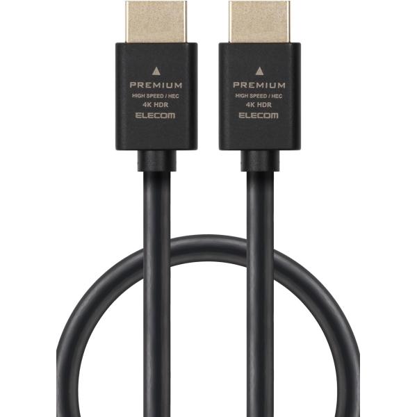 【発売日：2025年01月15日】●サイズ:1m●ブランド:エレコム(ELECOM)●コネクタタイプ:HDMI●ケーブルタイプ:HDMI●特徴:金メッキ, 3重シールド●商品の推奨用途:テレビ, 室内, ゲーム, モニター●コネクタのオス/...