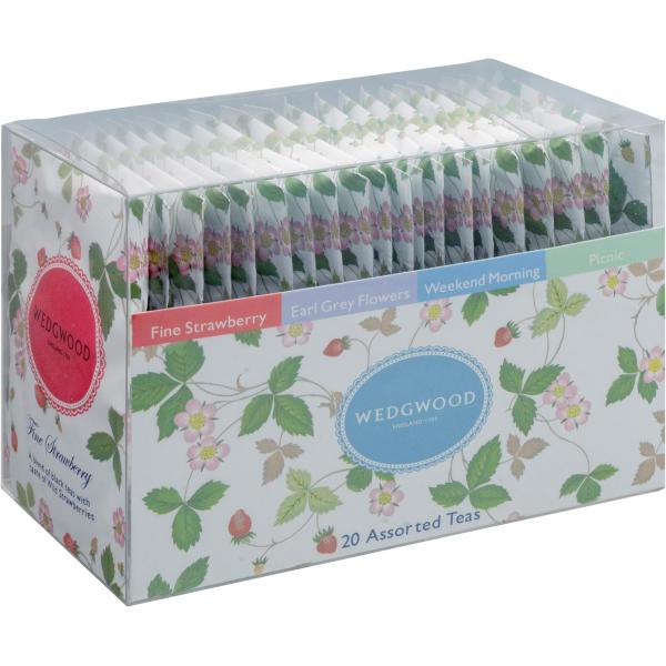 【発売日：2025年01月15日】●フレーバー名:ティーバッグ20袋入●ブランド:Wedgwood(ウェッジウッド)●商品の形状:ティーバッグ●風味:ティーバッグ20袋入●茶葉種:ブラック●ユニット数:20 袋●商品の個数:20●パッケージ...
