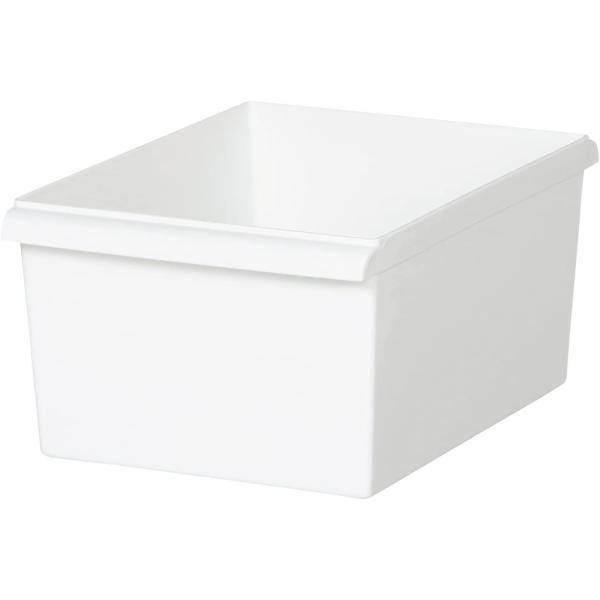 【発売日：2025年01月15日】●サイズ:01)スリム(浅)●色:ホワイト(再生材入り)●パターン名:単品●ブランド:ライクイット(like-it)●色:ホワイト(再生材入り)●特徴:積み重ね可能●スタイル:design●商品の推奨用途:...