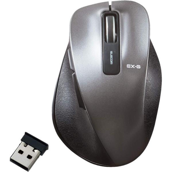 【発売日：2025年01月15日】●色:ガンメタリック●パターン名:単品●ブランド:エレコム(ELECOM)●色:ガンメタリック●接続技術:USB, 2.4GHｚワイヤレス●特徴:エルゴノミクスデザイン, 多機能ボタン●ムーブメント検出技術...