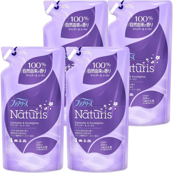 【発売日：2025年01月15日】●サイズ:1個 (x 1)(4個)●香り:ラベンダー, ユーカリ●ブランド:ファブリーズ●商品の形状:エアゾール●商品の重量:333 g●香りの系統:ラベンダー, ユーカリ●ブランド史上初となる100%自然...