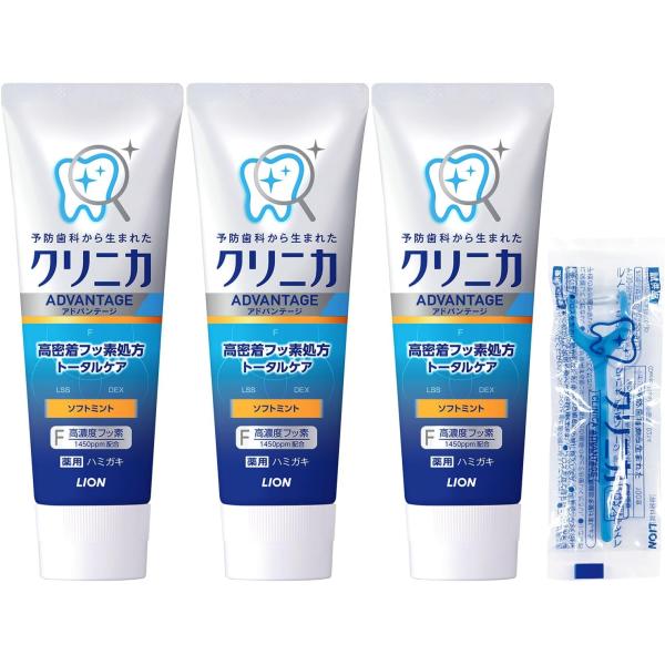 【発売日：2025年01月15日】●フレーバー名:ソフトミント●ブランド:クリニカ●風味:ソフトミント●対象年齢:大人●商品の形状:ペースト●商品の重量:390 グラム●商品特長:歯石除去, 修復作用, 虫歯予防, 口臭除去●対象ユーザー:...