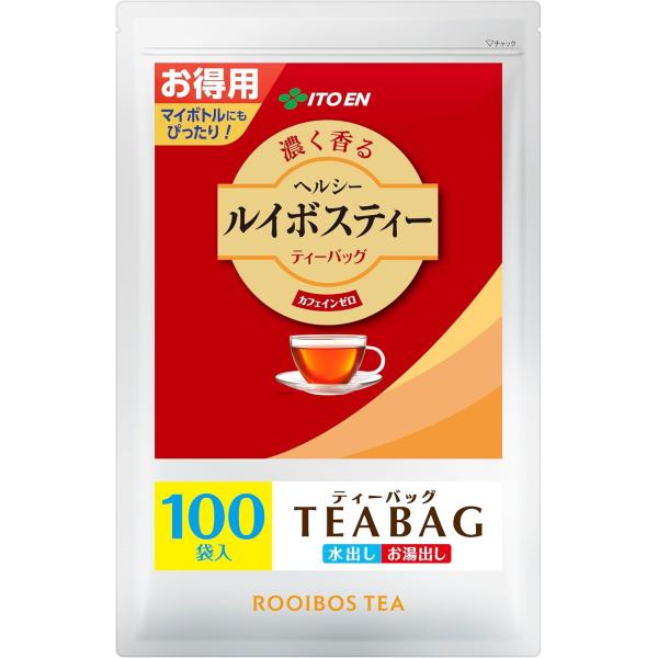 【発売日：2025年01月15日】●フレーバー名:紅茶●サイズ:2.0g×100袋●ブランド:ヘルシー ルイボスティー●商品の形状:ティーバッグ●風味:紅茶●茶葉種:ルイボス●ユニット数:100 袋●商品の個数:1●パッケージ情報:バッグ●...