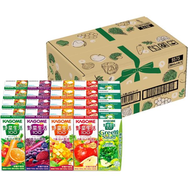 【発売日：2025年01月15日】●商品の個数:20●ユニット数:20 本●ブランド:野菜生活●風味:マンゴー, アップル●商品の形状:液体●商品体積:200 ミリリットル●パッケージ重量:4.48 キログラム●アレルギー情報:バナナ, オ...