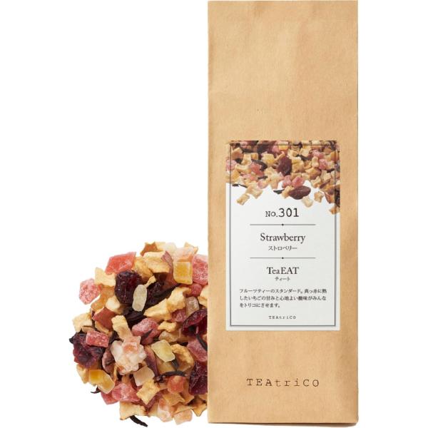 【発売日：2025年01月15日】●フレーバー名:ストロベリー●サイズ:50g●風味:ストロベリー●商品の形状:ルーズリーフ●ブランド:TEAtriCO(ティートリコ)●商品の重量:50 グラム●アレルギー情報:リンゴ●梱包サイズ:16.7...