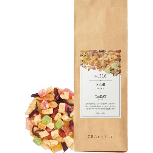 【発売日：2025年01月15日】●フレーバー名:ソレイユ●サイズ:50g●ブランド:TEAtriCO(ティートリコ)●商品の形状:ルーズリーフ●風味:ソレイユ●ユニット数:50.0 グラム●商品の個数:1●パッケージ情報:バッグ●カフェイ...