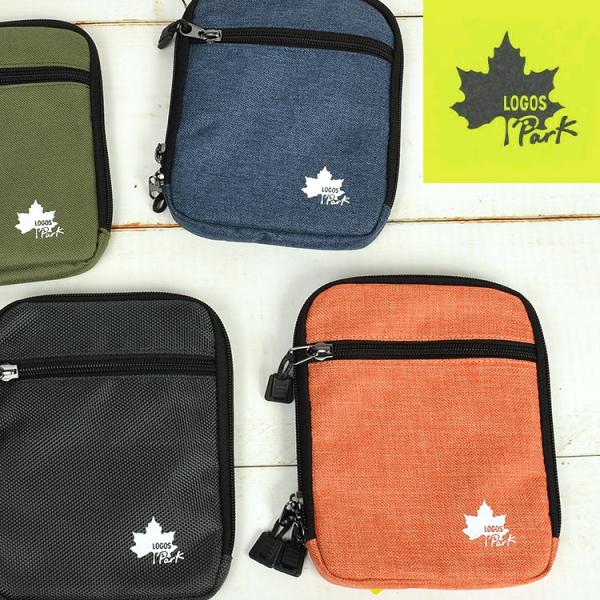 【ウォレットポーチ LOGOS Park】総合アウトドアブランド「LOGOS」のファミリーブランドL0OGOS Parkからウォレットポーチが登場！大きく開くメインのファスナーポケットで中身の取り出しがしやすく収納ポケットが複数分かれている...