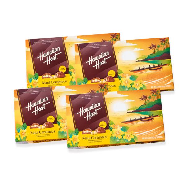 新商品！キャラメル入りマカダミアナッツチョコレートクリーミーでとろけるようなキャラメルに、砕いたマカダミアナッツを加え、ミルクチョコレートでコーティングしました。お土産やパーティーの手土産等にもおすすめです!＜内容＞マカダミアナッツチョコレ...