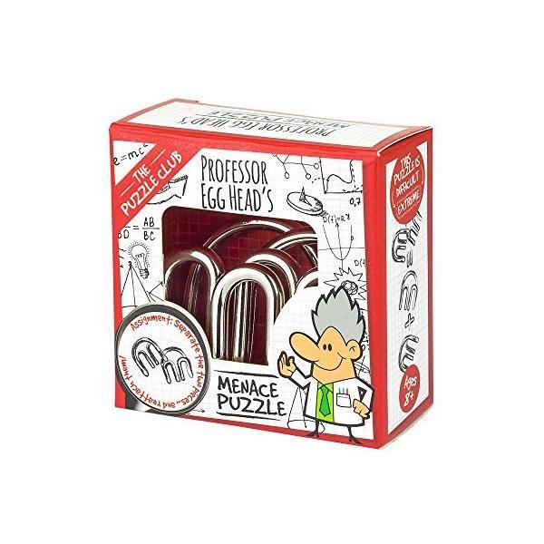 二つのパーツを外す知恵の輪です。イギリスProfessorpuzzle社の商品です。解答(solution)は、 Professorpuzzle社のホームページをご覧ください。パッケージサイズ：3.0 x 7.4 x 7.6 cm