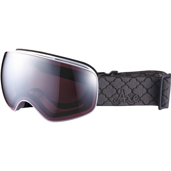 アックス AXE ゴーグル OMW-675 レディース ダブルレンズ くもり止め加工 メガネ対応 ヘルメット対応 紫外線 スノーボード ウィンタースポーツ ゲレンデ 雪山  OMW675 WT　スキー　スリムなフレームリムでクセのないデザイ...