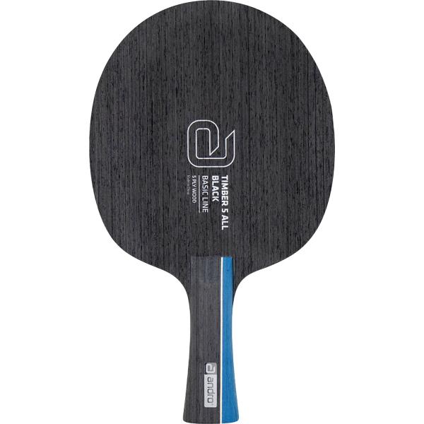 アンドロ andro ティンバー5 オールブラック FL フレア TIMBER 5 ALL BLACK シェークラケット ベーシックライン コントロール 安定感 部活 トレーニング  100022027　卓球　コントロールと安定感を求めるプ...