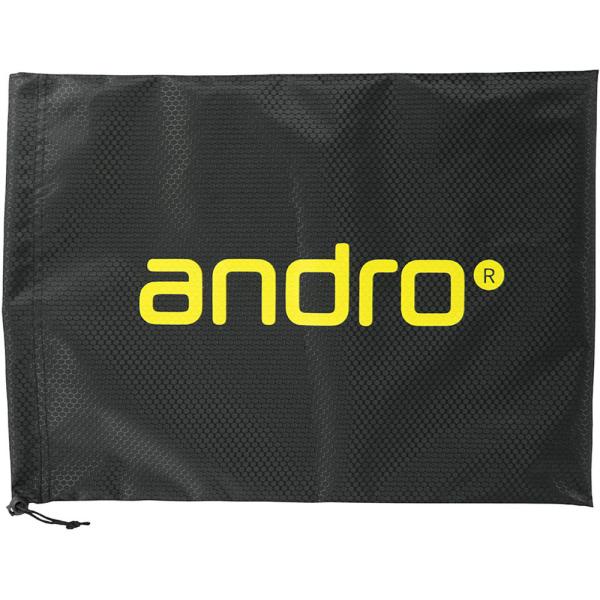 アンドロ andro アンドロシューズバッグ  351023001　卓球　抗菌防臭機能付きのシューズバッグ。衣類入れとしてもオススメ。※抗菌防臭機能の低下に繋がりますので濡れた物にはご使用しないで下さい。