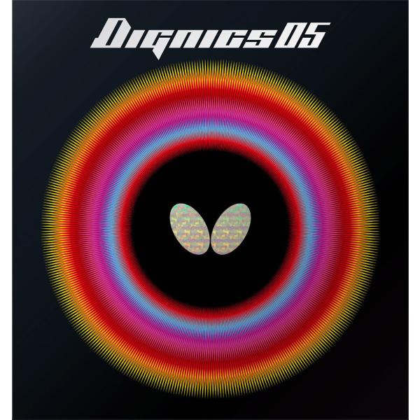 バタフライ Butterfly ディグニクス05 ラバー 裏ソフト 高性能 回転性能 安心感 使いやすい 練習 部活 らばー スピード 張本智和選手 吉村真晴選手 鈴木李茄選手  06040 278　卓球　Xの傑出―回転による打球の威力をハ...