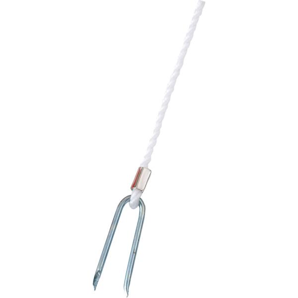 ダンノ DANNO ポイントマーカー ホワイト 白 埋め込み式 グランドマーカー グラウンドマーカー マーカー 目印 運動会 体育 学校 立ち位置 集団演技 整列  D3040W　杭を打って地面に埋め込むタイプのポイントマーカーです。