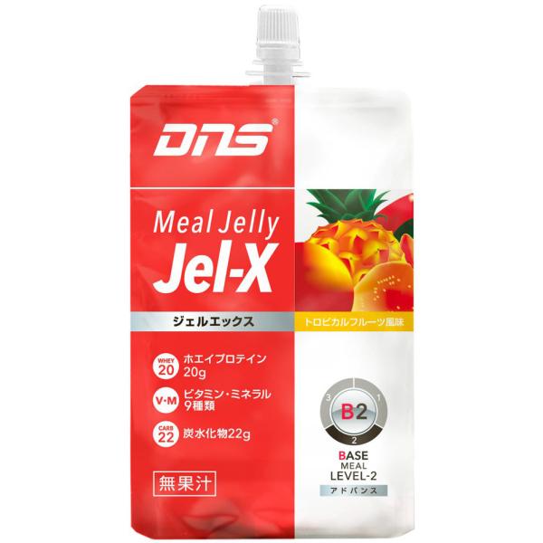 ディーエヌエス DNS ジェルエックス 285G ゼリー飲料 エネルギーチャージ 栄養補給 食品 運動前 部活 トレーニング ジム 仕事 勉強 軽食 筋トレ 受験 体力づくり 朝食  GELX285 TRO　どこにいても[食事]はとれる。朝...