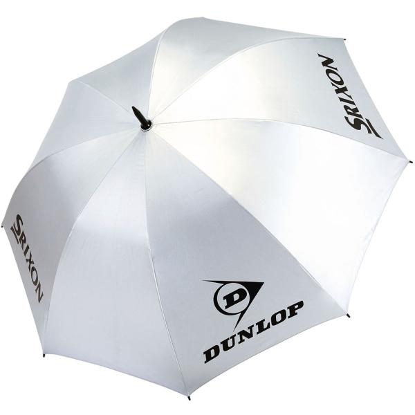 ダンロップ DUNLOP パラソル シルバーコーティング UVカット加工 晴雨兼用 軽量 アンブレラ 日差し対策 日除け 熱中症対策 台風 部活 クラブ活動 サークル 練習 試合  TAC808 849　テニス　シルバーコーティング(UVカ...