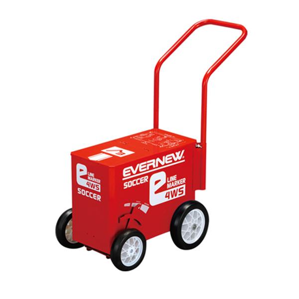 エバニュー EVERNEW 【メーカー直送品】 eライン引4WS 体育 授業 体育授業 体つくり 部活 運動 ライン引  EKA616　サッカー場で1面が引ける容量24kgの大型4輪ライン引。ライン幅可変タイプでサッカー用の10cmと5cm...