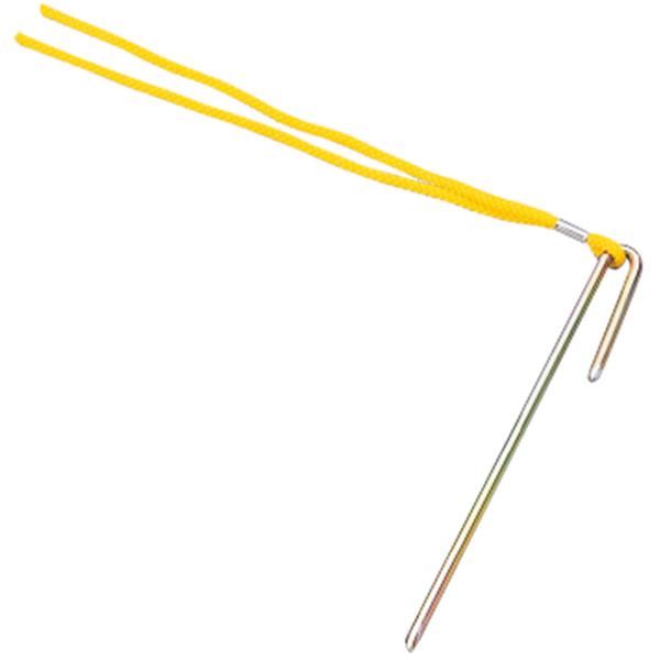 エバニュー EVERNEW グランドポイント 10本入 体育 授業 体育授業 体つくり 部活 運動 グラウンド用目印  EKA755 400　グラウンド用目印。目立つように紐2本仕様。白・赤・黄・緑・青の5色展開。