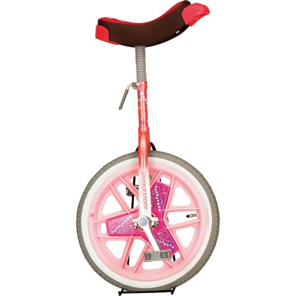 エバニュー EVERNEW 【メーカー直送品】 一輪車 エアタイヤ 16 空気注入式 パステルカラー 組み立て簡単 体操 授業 学校 学校体育 プレゼント  EKD342　お求めやすいエアタイヤ仕様(空気注入式)。パステル調が可愛いピンクと...