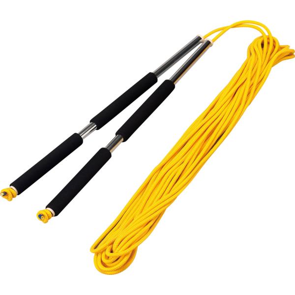 エバニュー EVERNEW 集団用トビナワ20mL 学校体育 縄跳び 大縄跳び 大繩 レクリエーション 集団 チーム 授業 クラブ 収納袋付  EKD354　集団で跳んでも、1人ずつで跳んでも楽しいとびなわロープです。長縄とびは、みんなで一...