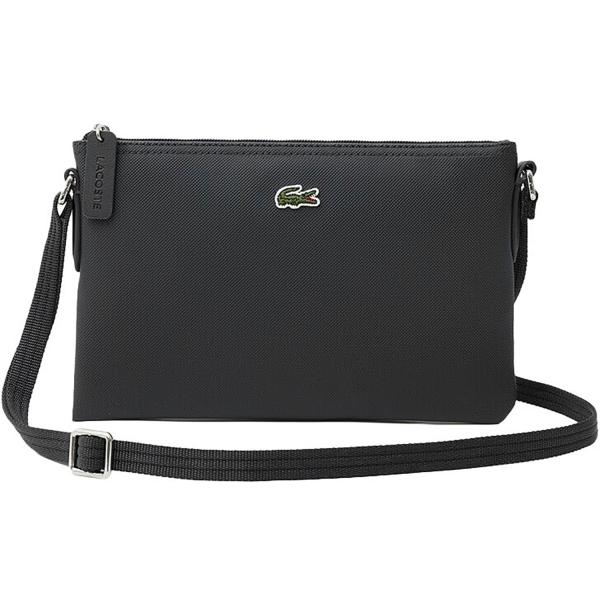 ラコステ LACOSTE ワンポイントクロコクロスオーバーバッグ メンズ 男性 ショルダーバック カバン コンパクト ミニマル スタイリッシュ ポケット 小物収納 ストラップ 調節可能  NF1887PM　ミニマルなスタイルにブランドを象徴...