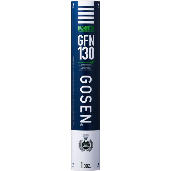 ゴーセン GOSEN シャトルコック ネオフェザー エメラルド  GFN130N　バドミントン 　小規模大会から練習球までの幅広いシーンに。使用後にはもちろんノック球としても使用可能。日本バドミントン協会第2種検定球。