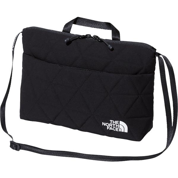 ザ・ノース・フェイス THE NORTH FACE ジオフェイスポーチ メンズ レディース ショルダーバッグ かばん 肩掛け 衝撃緩和 クッション性 ストラップ取り外し可能 内ポケット メッシュ  NM32356 K　アウトドア　PC周辺機...