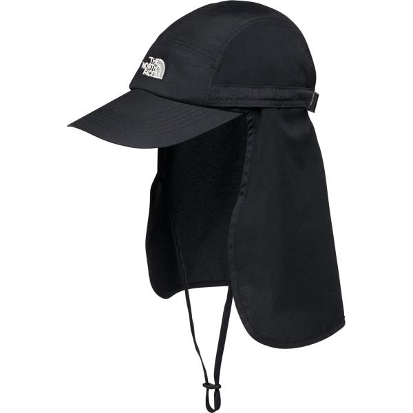 ザ・ノース・フェイス THE NORTH FACE サンシールドキャップ メンズ レディース 帽子 UVカット 紫外線対策 通気性 日よけ タレ付き 遮熱性 夏 ハイキング キャンプ 登山 あご紐取り外し可能  NN02505　アウトドア　...