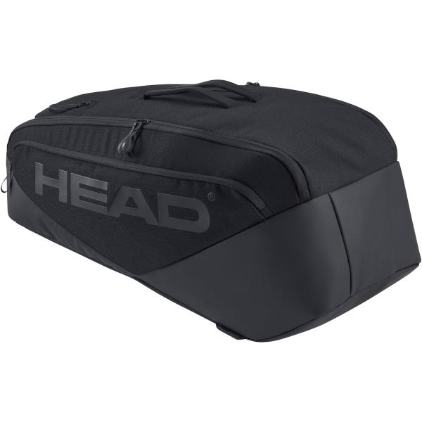 ヘッド HEAD Pro X Racquet Bag L BK ラケットバッグ ツアーバッグ トーナメントバッグ かばん 収納 ラケット9本収納可能 移動 部活 クラブ活動  260015　テニス　細部にまでこだわってデザインされた贅沢なP...