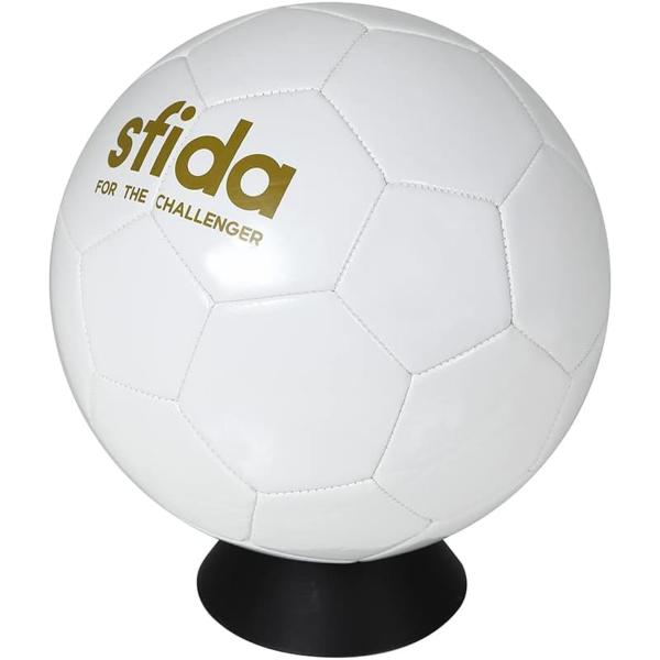 スフィーダ sfida SIGN BALL 4 フットサル サインボール ホワイト 卒業 引退 記念品 卒団 プレゼント 寄せ書き 先輩 部活 サークル 4号球 合成皮革 高周波製法  SB23SB01　フットサル　形状も質感も美しく、筆の...