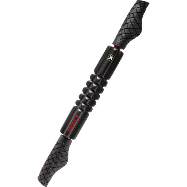トリガーポイント TRIGGERPOINT グリッドフォームローラー STK-X ブラック マッサージ トレーニング ストレッチ コンパクト ローラー スティック 棒 エクササイズ 持ち運び 筋膜リリース  350495　立ったまま・座った...