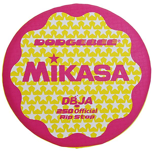 ミカサ MIKASA ドッヂビー公式ゲームディスク ピンク×ホワイト 日本ドッヂビー協会認定 ウレタン素材 大人 子ども 子供 こども 練習 部活 クラブ活動 レクリエーション  DBJA250PW　日本ドッヂビー協会の主催する大会は、全て...