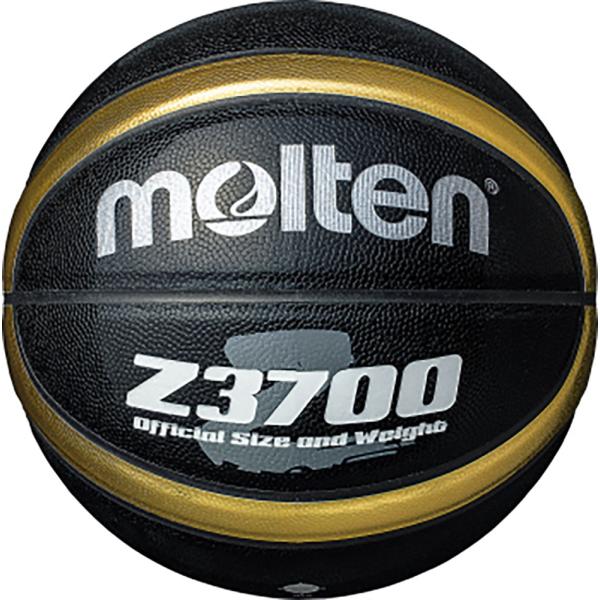 モルテン molten バスケットボール Z3700 7号球 ブラック ゴールド バスケ 中学生 高校 大学 一般 人工皮革 屋内 屋外 男子バスケ バスケ 部活 ボール 練習  B7Z3700KZ　バスケット　差し色のゴールドが輝く人気の...