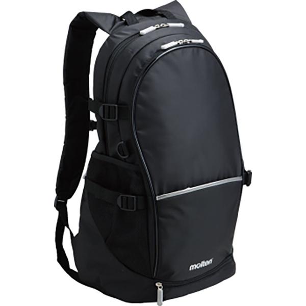 モルテン molten バックパック ブラック 40L かばん リュック 通学 リュックサック ボール収納 シューズ収納 ネット 部活 バレー バスケ バッシュ サッカー 大容量  LA0013　40リットルの大容量バッグ。ボールやシューズ...