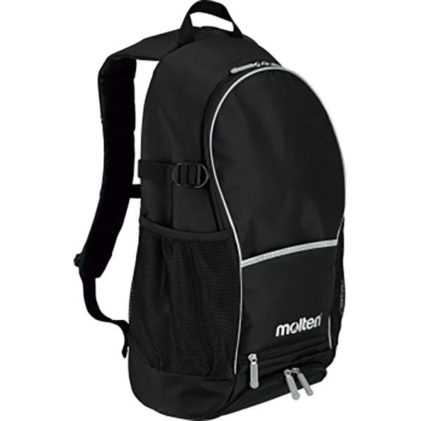 モルテン molten バックパック 30 ブラック 30L かばん リュック 通学 ボール収納 シューズ収納 ネット 部活 バレー バスケ バッシュ サッカー 大容量  LA0032　30L容量のバックパック、ボール・シューズ・ボトルが収...