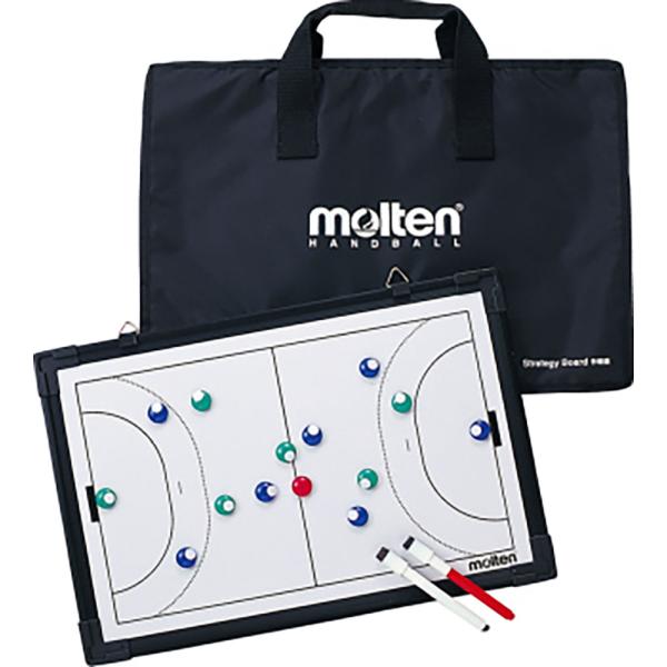 モルテン molten 作戦盤 ハンドボール用 フルコート ハーフコート 使い易い 打ち合わせ 部活 クラブ活動 サークル 試合 大会 練習 トレーニング 自主トレ 筋トレ  MSBH　フルコート、ハーフコート両面タイプでマグネットも大きく...