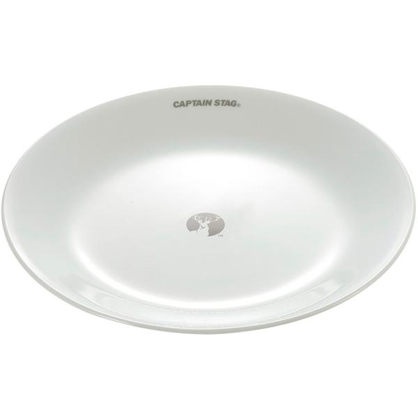 キャプテンスタッグ CAPTAIN STAG CS×コレール プレート 21.5cm WH   UH0552　アウトドア　衝撃に強く、割れにくく、欠け・破損に耐性がありアウトドアで大活躍。熱にも強く、ご家庭でも食洗機や電子レンジはもちろん、...