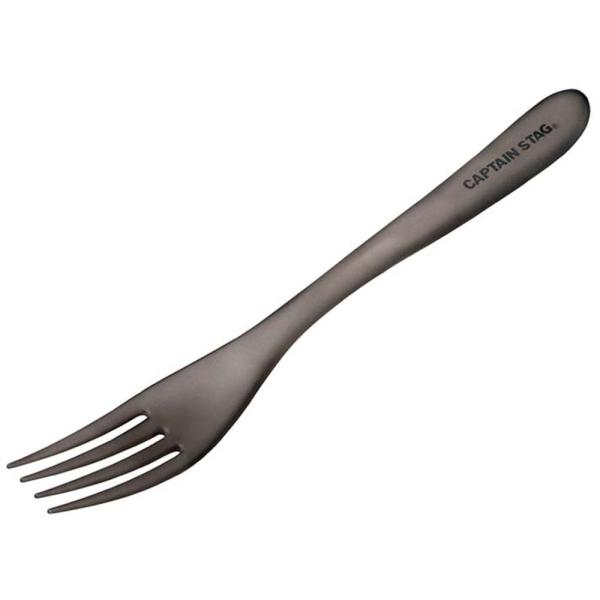 キャプテンスタッグ CAPTAIN STAG キャプテンスタッグ CAPTAIN STAG アウトドア 食器 スプーン・フォーク G-FLOAT TP×樹脂製 高耐熱フォークS スモーク  UH-3033  UH3033　アウトドア　超軽量...
