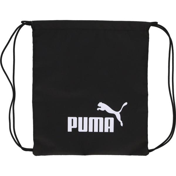 プーマ PUMA PHASE ジム サック バッグ ナップサック かばん シューズケース シューズバッグ 部活 クラブ活動 ジム フィットネス 収納袋 トレーニング ロゴ  091163　プーマ No1.ロゴがアクセントになったスタイリッシ...