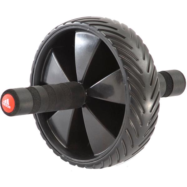 アディダス adidas アディダス アブホイール  ADAC11404　ジムで開発された有効な腹筋強化トレーニング器具です。当初はジムボールを使ったロールアウトトレーニングでしたが、アブホイールを使うことでよりフロアーに近い位置で腹筋トレ...