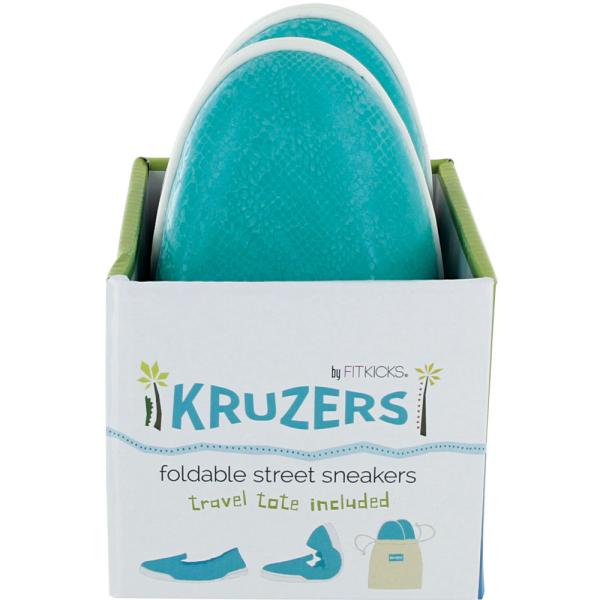 KRUZERS M TURQUOISE SPLASH  KFK0605　履き口に伸縮性があり、履いてみると実感するそのフィット感。ワンカラーにさりげない柄がセンスUP!